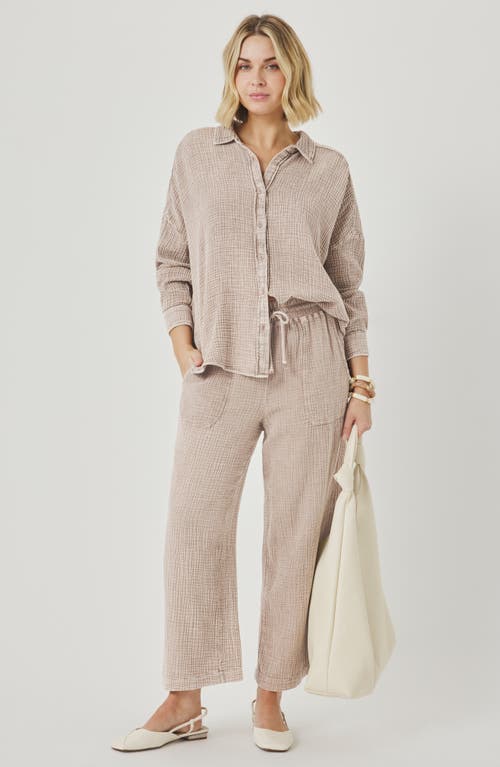 SPLENDID Ava Cotton Gauze Drawstring Pants